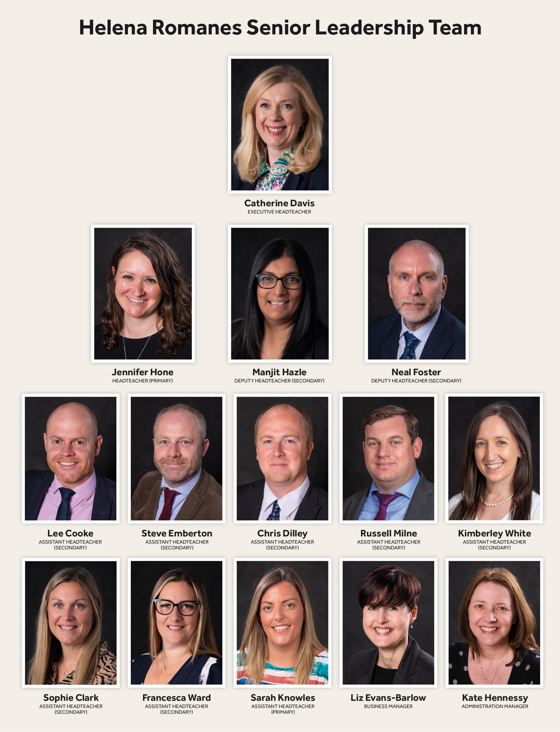 Helena Romanes School - Meet our Senior Leaders